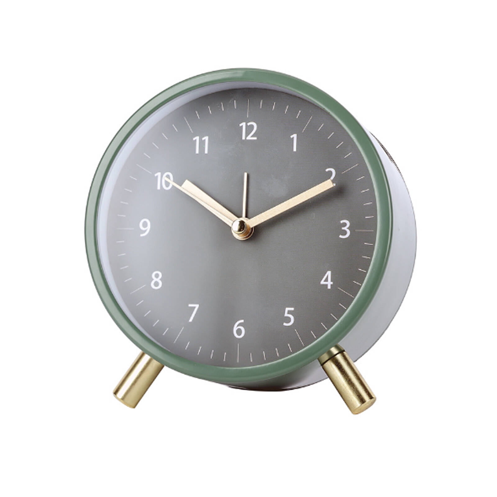 CCOCC Alarm Clock, Silent Sweep Alarm Clocks for Bedrooms, Clear ...