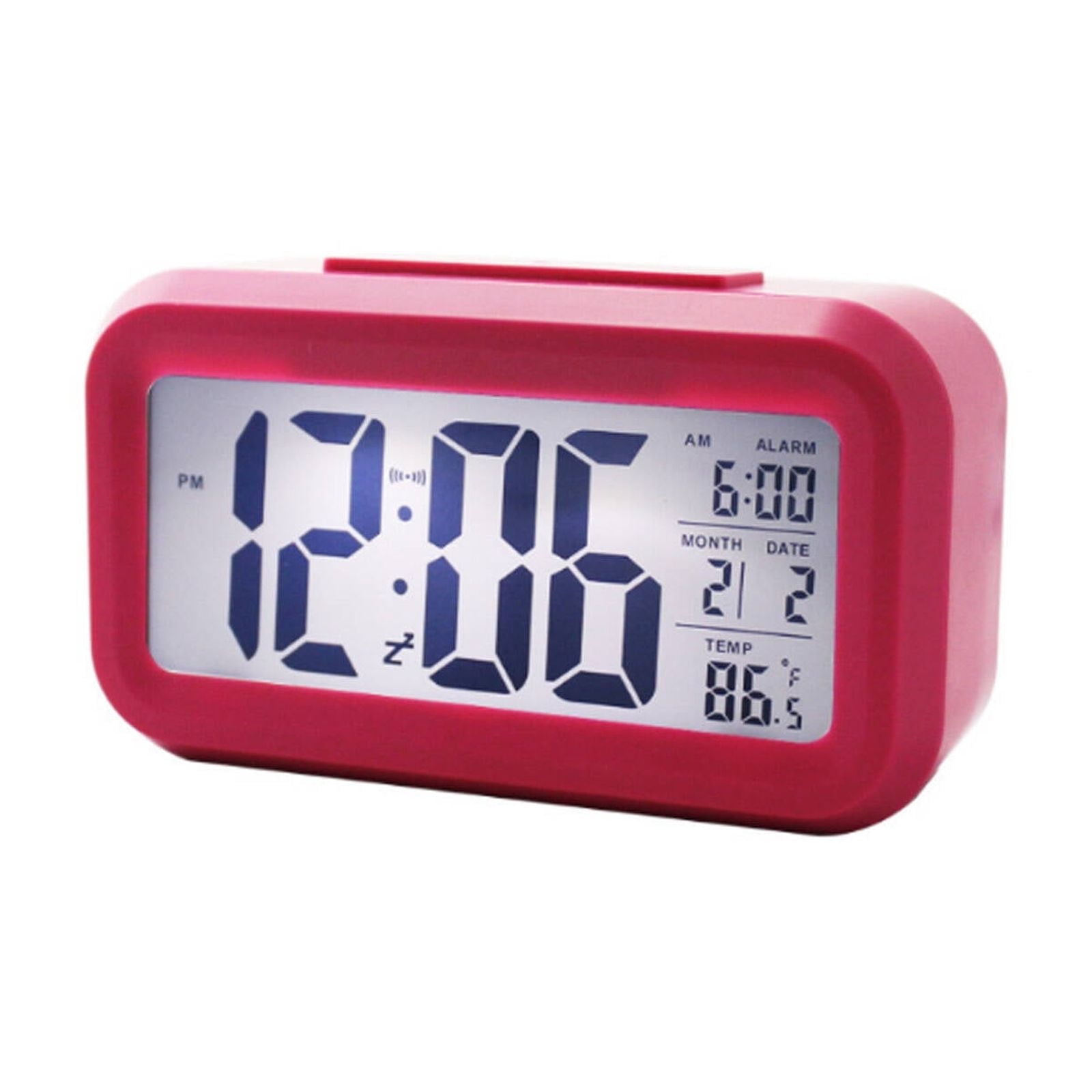 CCOCC Alarm Clock,Smart Digital Clock with Gradual Alarm Sound,Voice ...