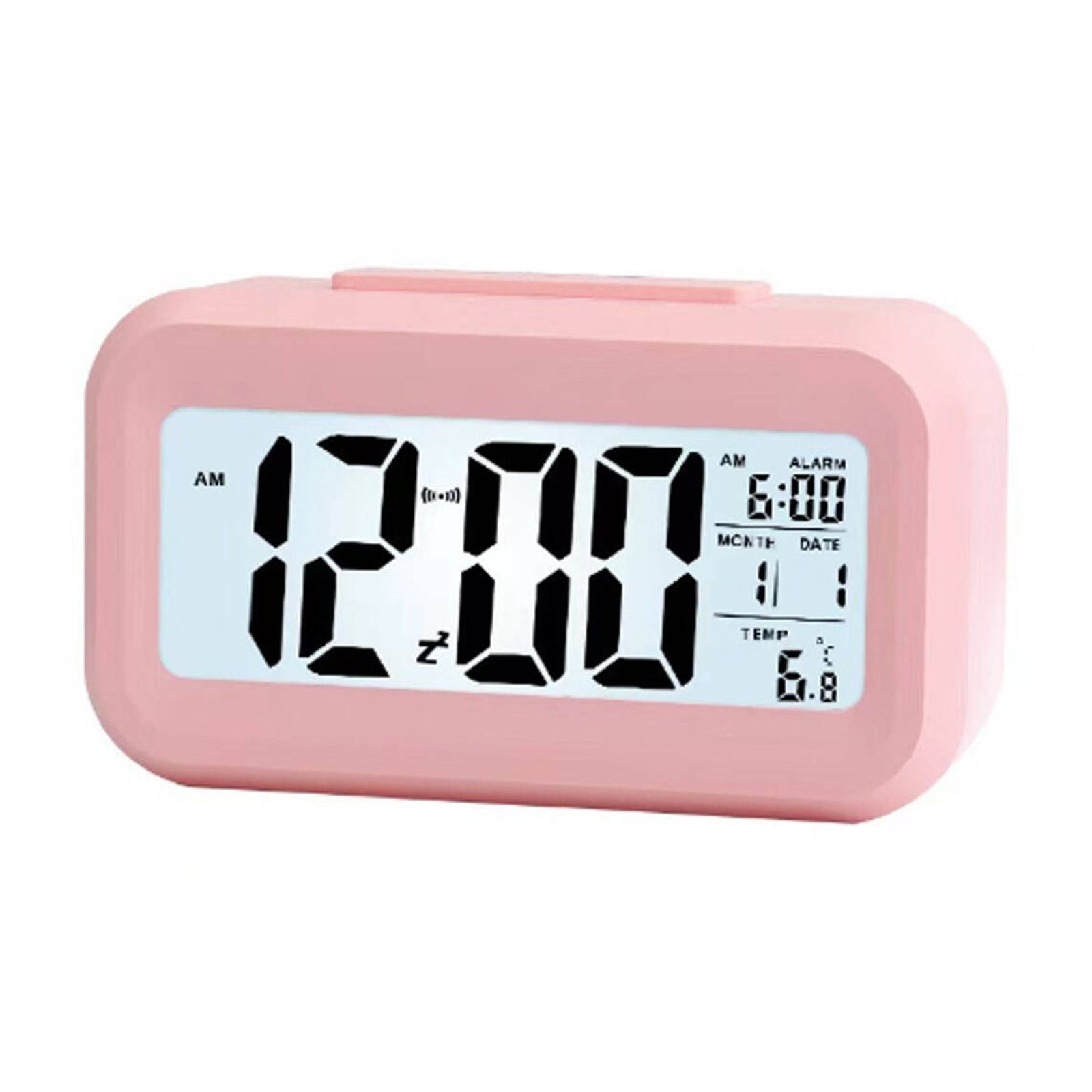CCOCC Alarm Clock,Smart Digital Clock with Gradual Alarm Sound,Voice ...
