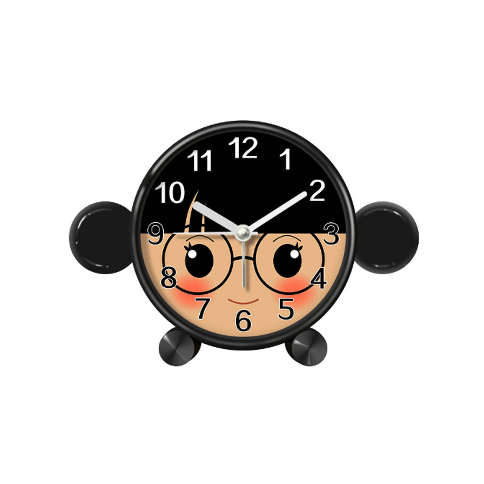 CCOCC Alarm Clock, Soft Glow Desk Clock with Simple Controls, Quiet ...