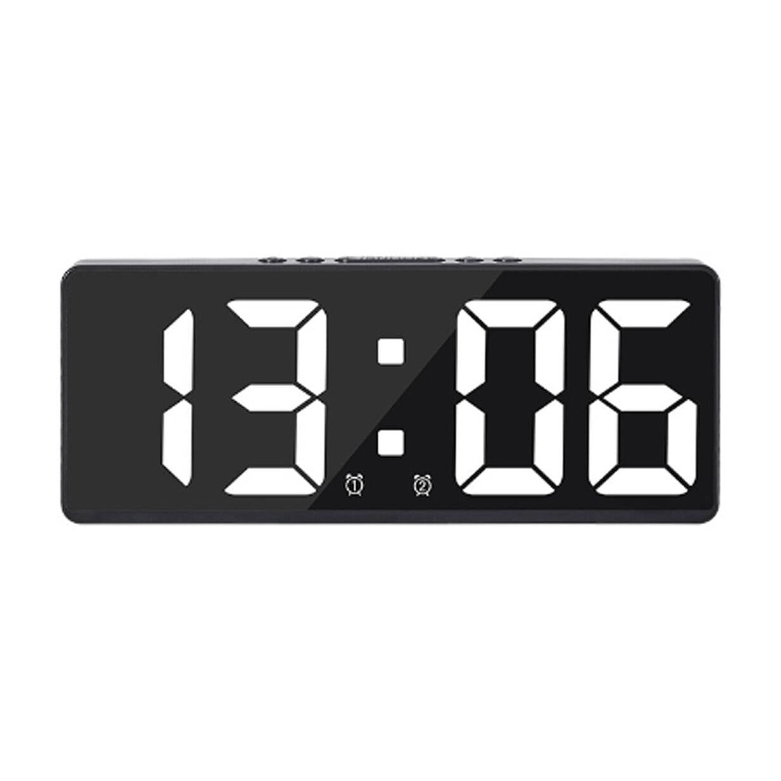 CCOCC Alarm Clock, Stylish Digital Clock, Wall Clock with Auto ...