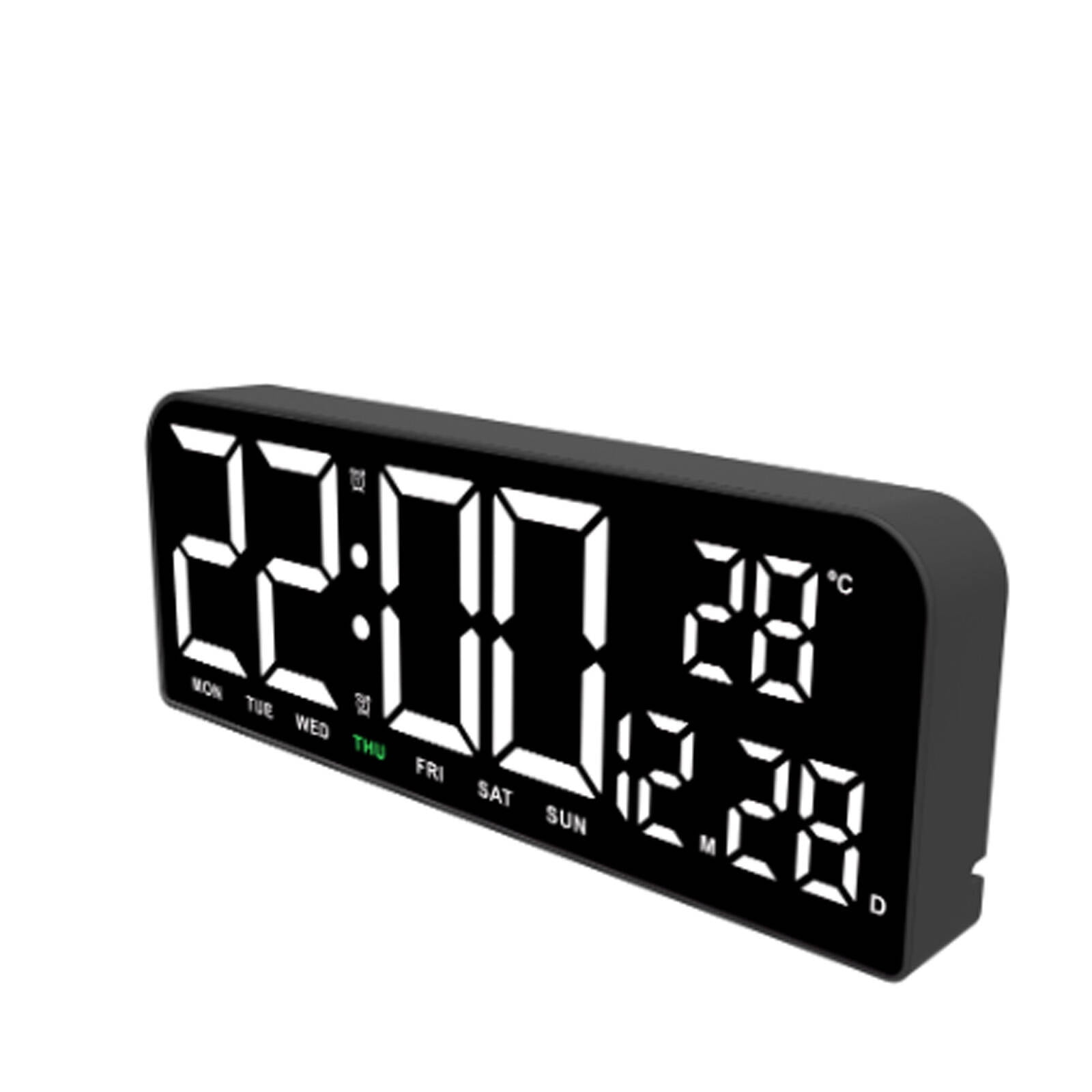 CCOCC Alarm Clock,Touch-Control Digital Clock,Dual-Position Wall Clock ...