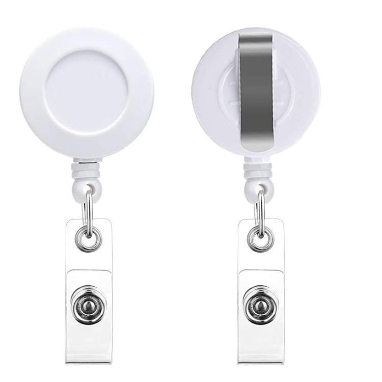 CCOCC Badge Clip,Scalable and Easy to Pull Buckle Retractable Badge ...