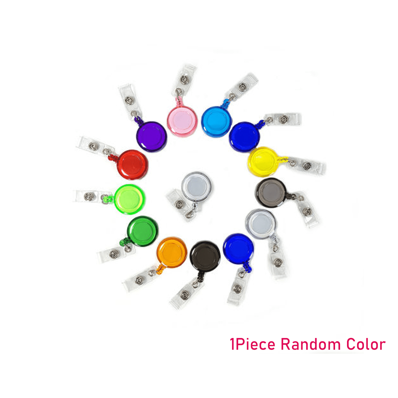 CCOCC Badge Reel,Easy to Pull Buckle Design Keychain,Stretchable ...