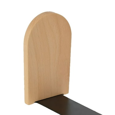 CCOCC Book Holder Wooden Design Natural Texture Wooden Bookshelf ...