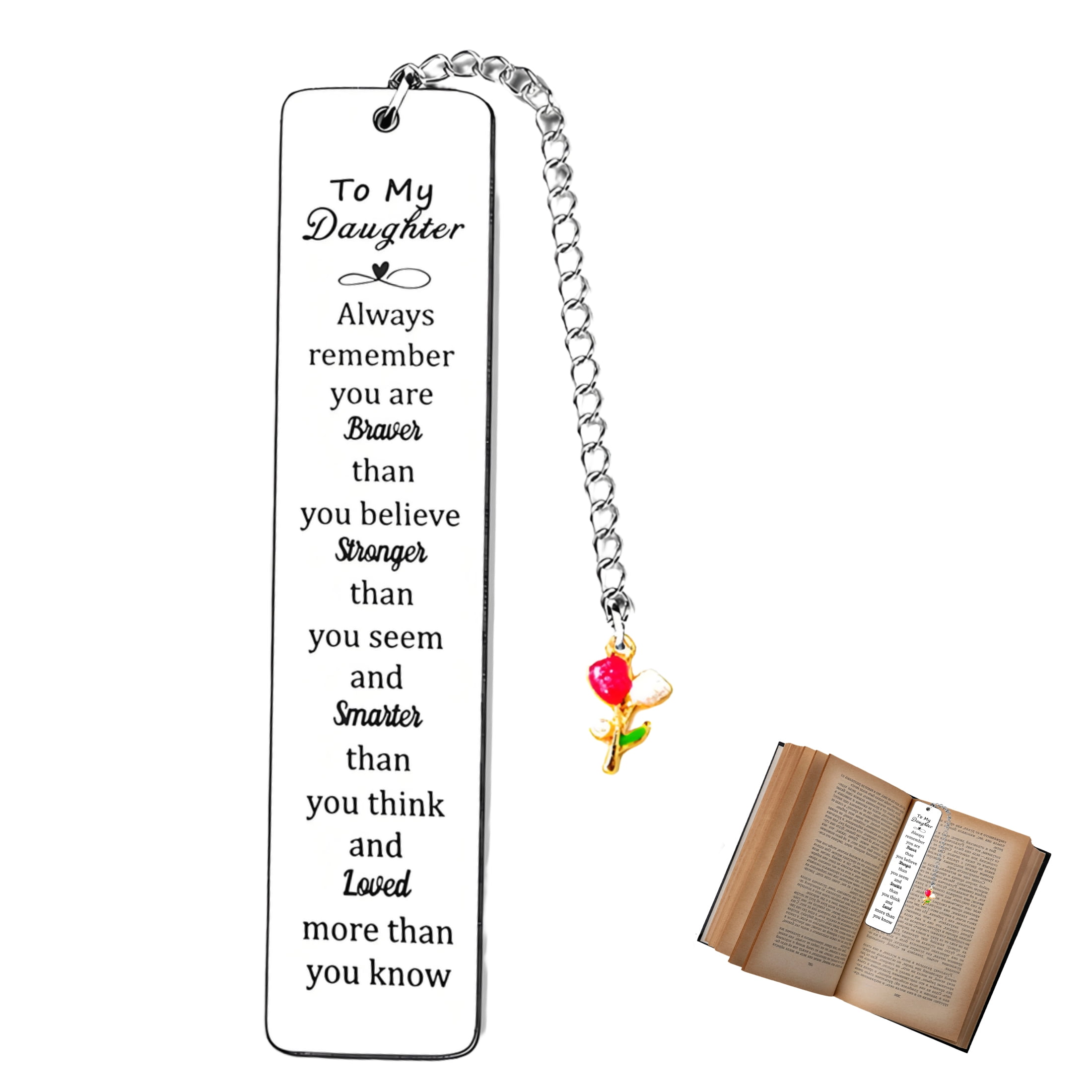 CCOCC Book Marks,Stainless Steel Book Marks for Reading Women,Colorful ...