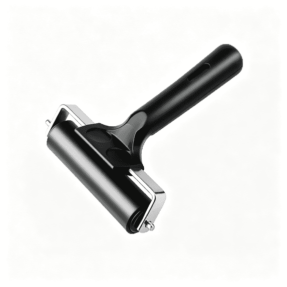 CCOCC Brayer Roller Printmaking Rubber Press Roller 4In Diamond ...