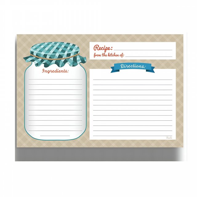 CCOCC Bridal Recipe Cards Double-Sided Kitchen Recipe Cards Sage Green ...