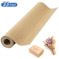 CCOCC Brown Kraft Paper Roll Butcher Paper for Gift Wrapping Butcher ...