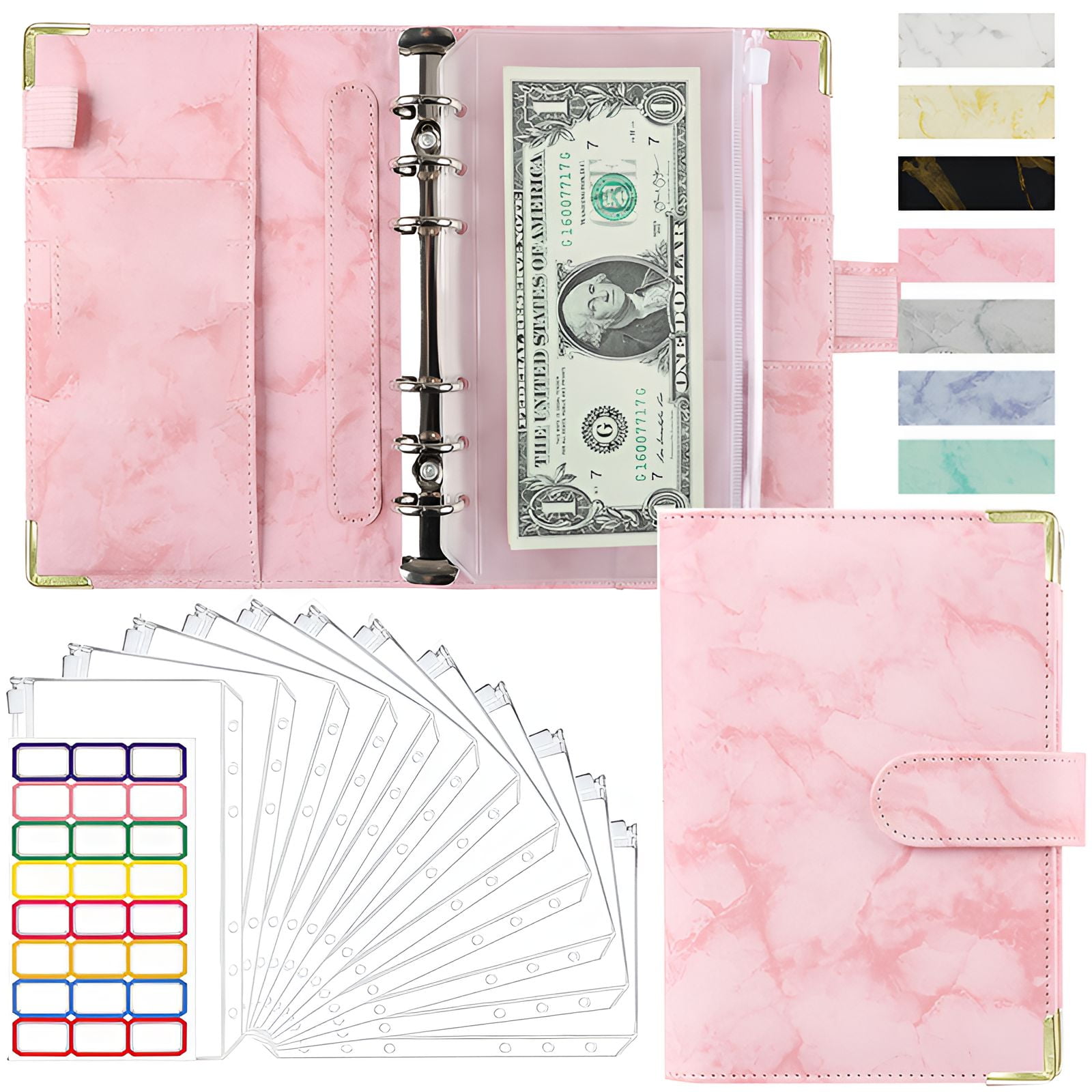 CCOCC Budget Binder,Card Layout and Banknote Organizer Budget Binder ...