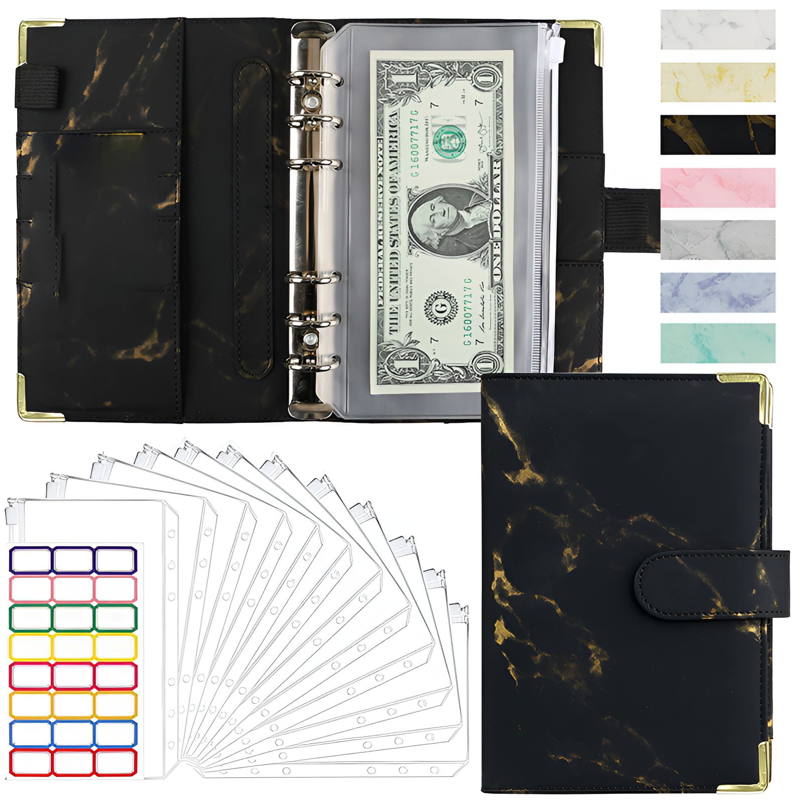 CCOCC Budget Binder,Card Layout and Banknote Organizer Budget Binder ...