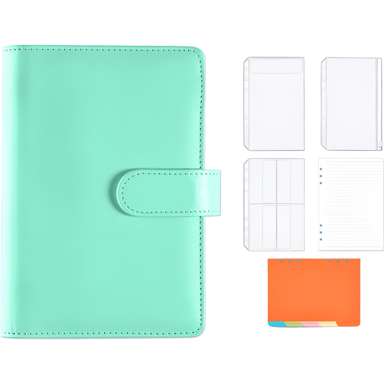 CCOCC Budget Binder,Open-Ring Mechanism Adjustable Pages 100 Envelopes ...