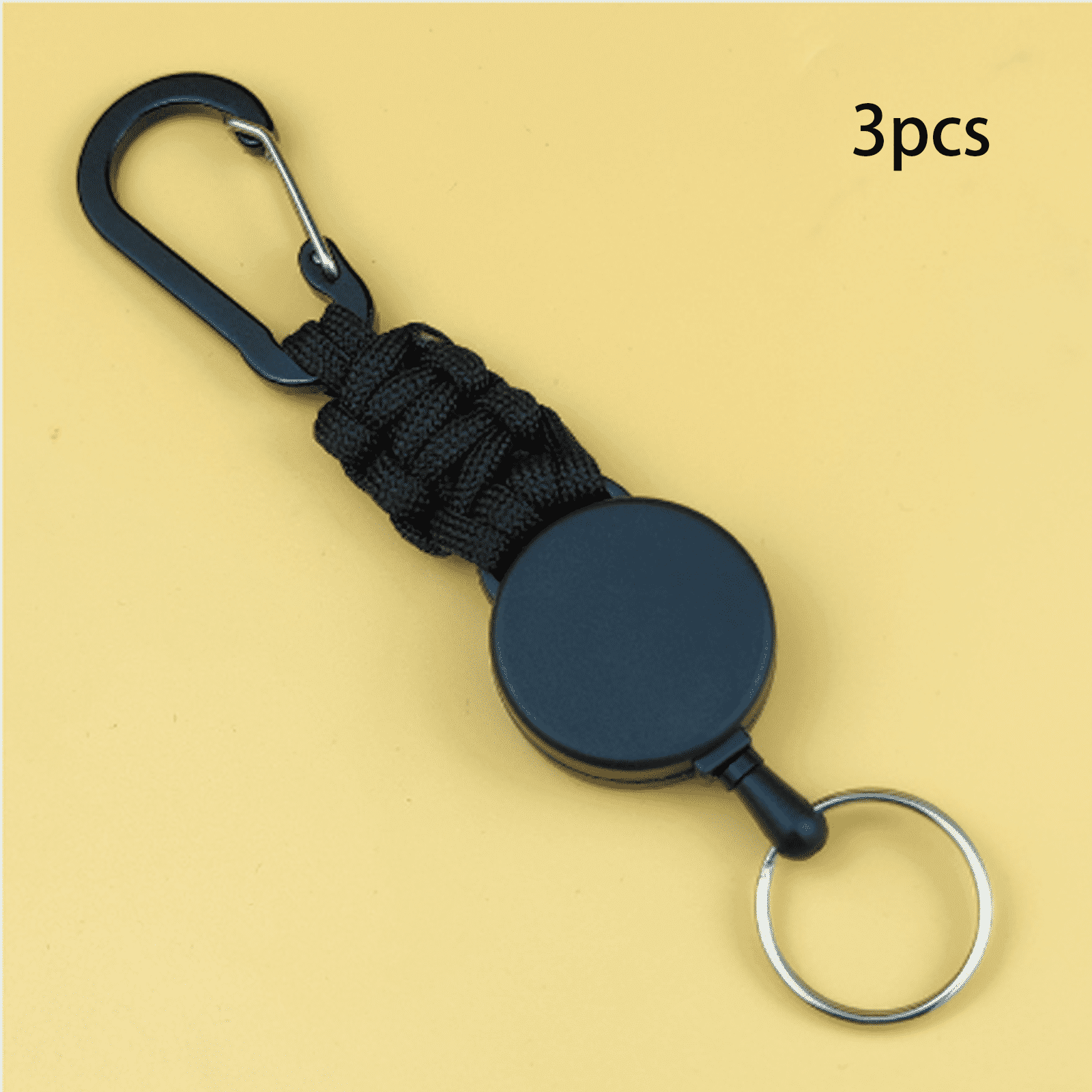 CCOCC Carabiner Keychain,Elastic Retractable Design Key Holder,Unique ...