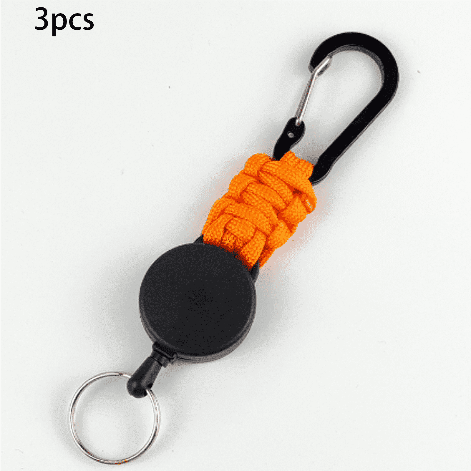 CCOCC Carabiner Keychain,Stylish Black Finish Lightweight Key Hlder ...