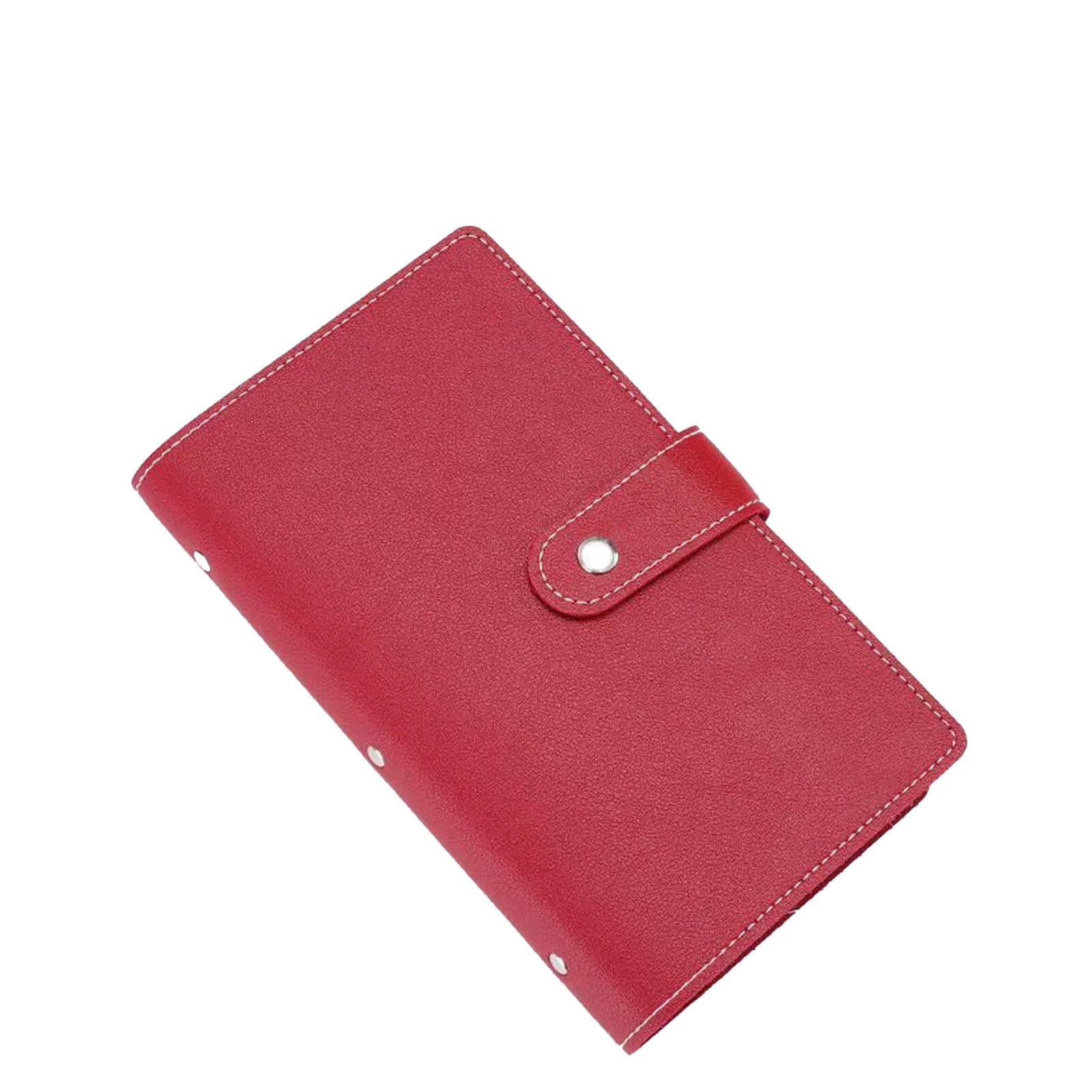 CCOCC Card Holder,Triple Rivet Binding Card Case,Transparent Card Pages ...