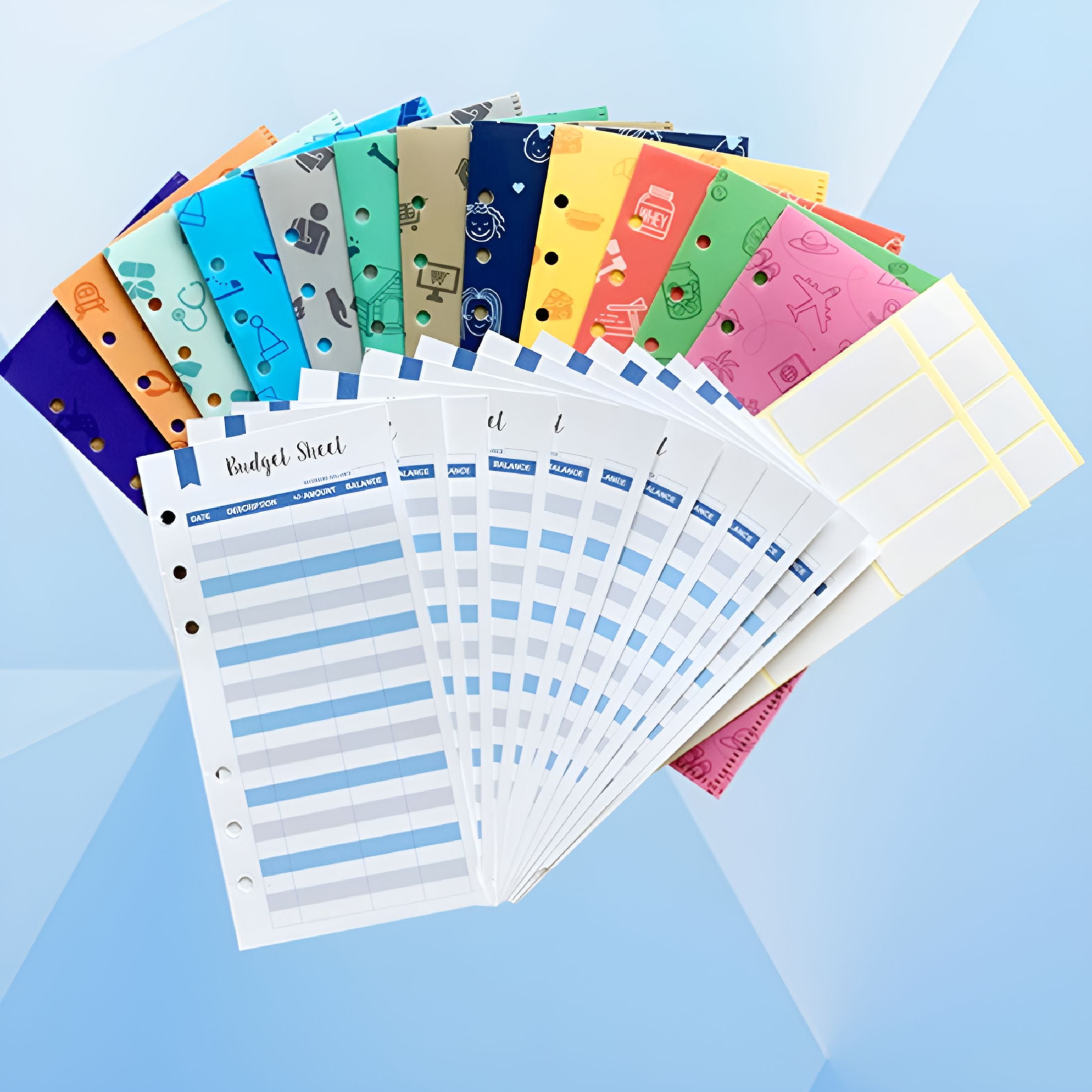 CCOCC Cash Envelope System All In One Cash Envelop Wallet with Money ...
