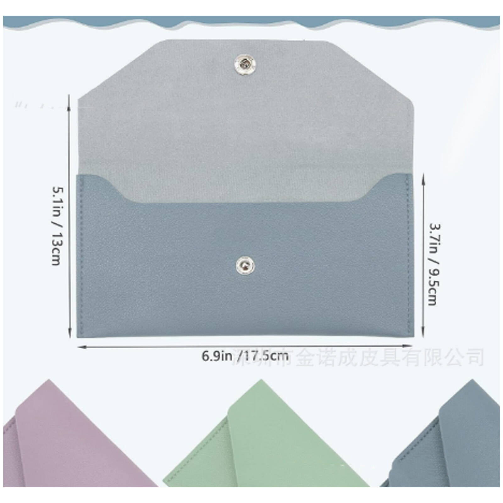 CCOCC Cash Envelope Wallet,Stylish Minimalist Money Envelopes for Cash ...