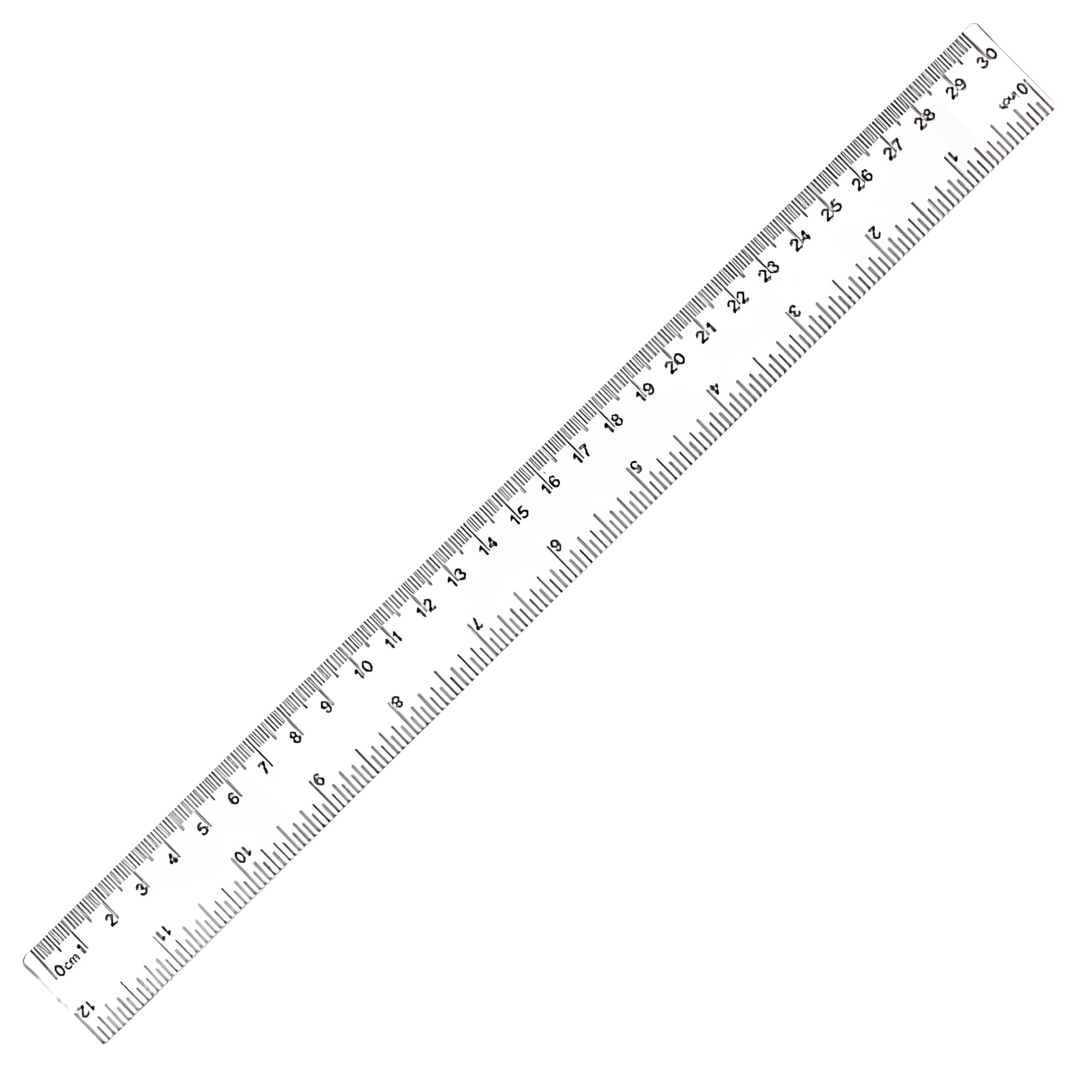 CCOCC Clear Plastic Ruler,12 Inch Ruler,Clear Ruler with Centimeters ...