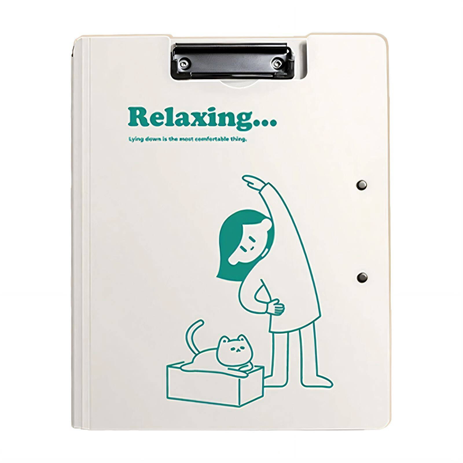 CCOCC Clip Boards 8X11 with Storage,Metal Fastener Storage Clipboard ...