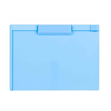 Officemate Slim Clipboard Storage Box, Translucent Purple (83305 ...