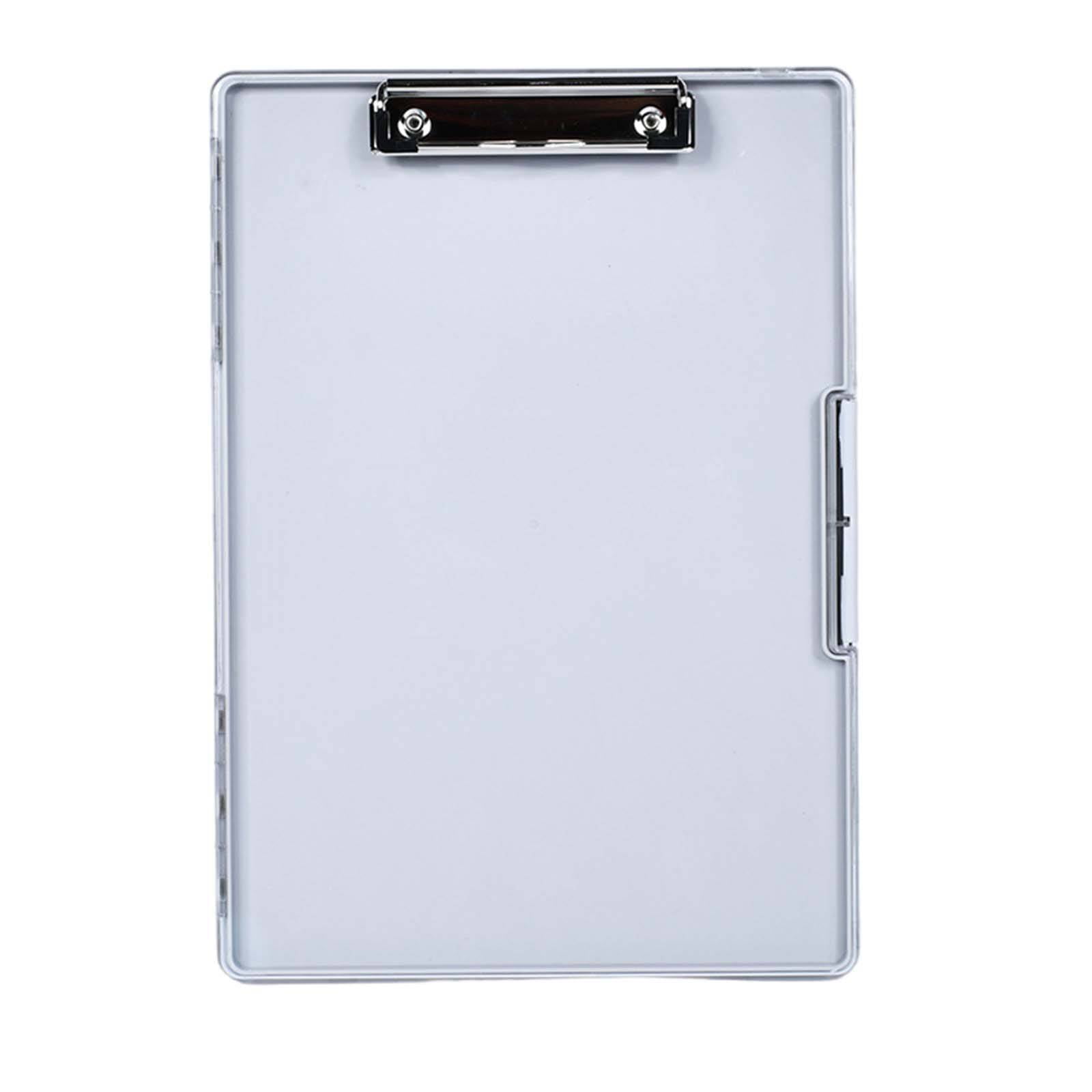 CCOCC Clipboard,Standard A4 Letter Size Clipboard with Storage,Plastic ...