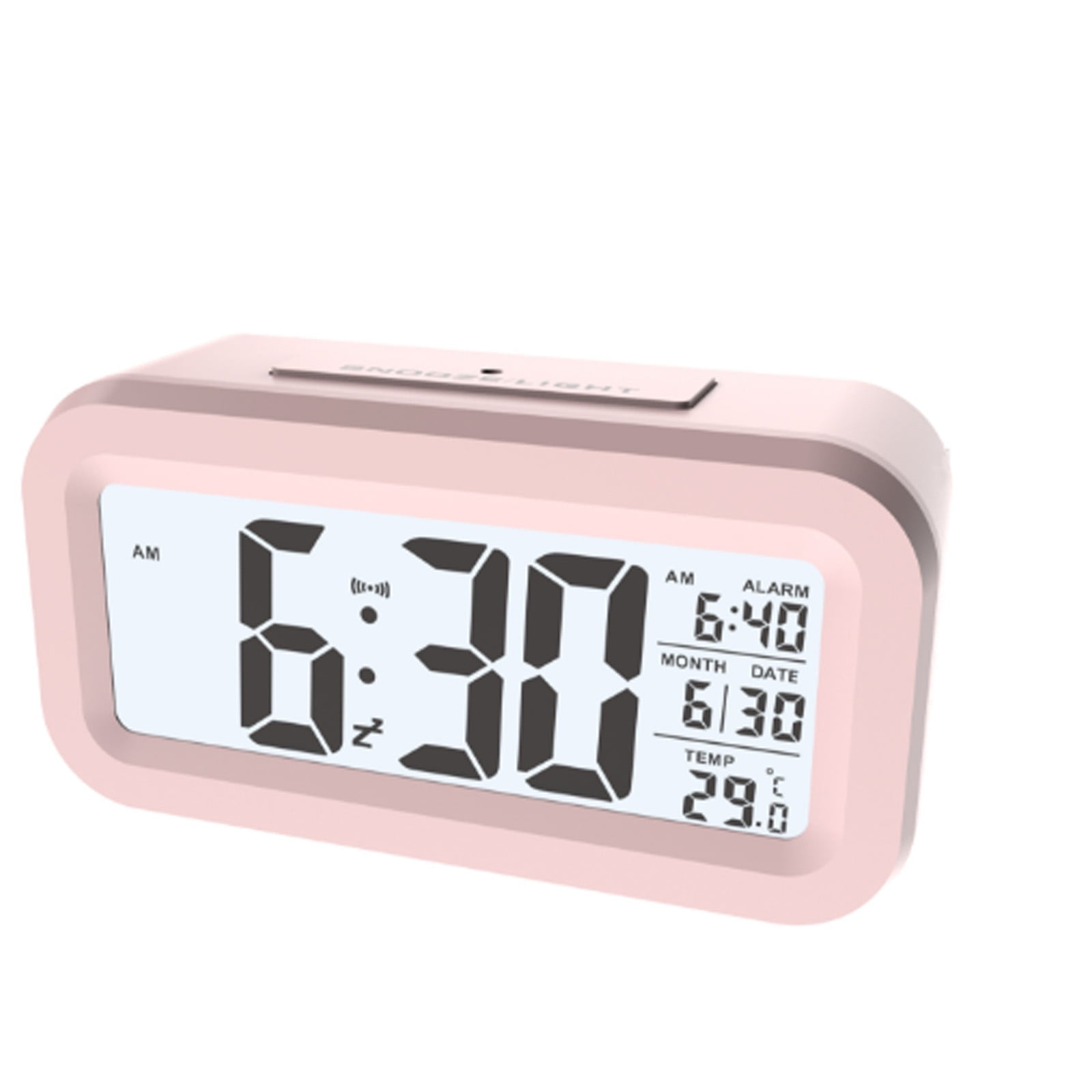 CCOCC Clock Radio,Modern Smart Alarm Clock Radio with Auto Light Sensing,Energy-Efficient Clock ...