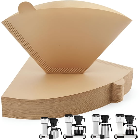 CCOCC Coffee Filters #4-120 PCS Cone Coffee Filters for 8-10 Cup Coffee ...