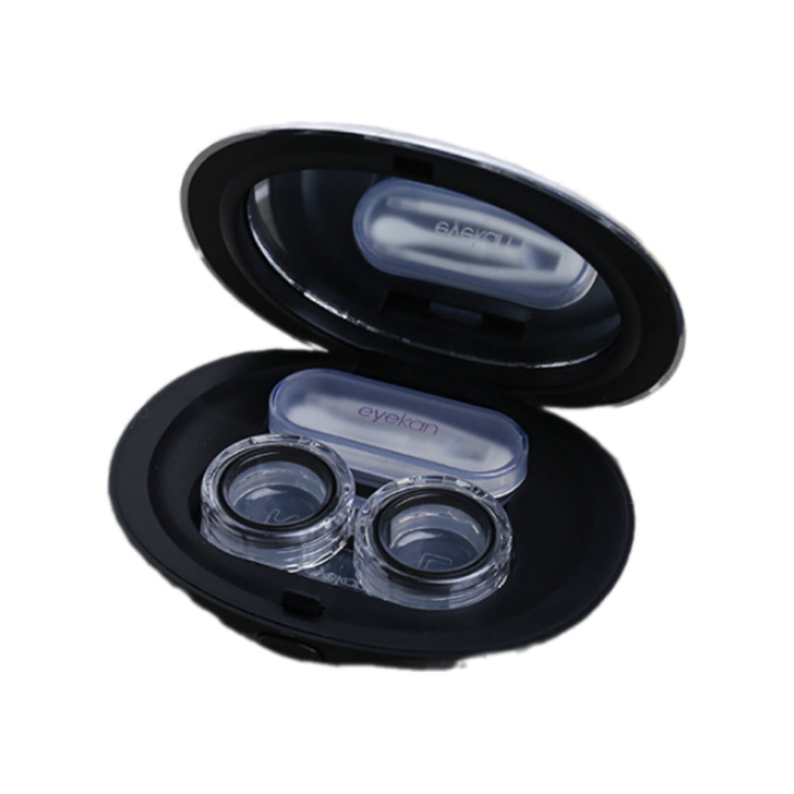 CCOCC Contact Lens Case,Chic Geese Stone and Mirror Surface Travel ...