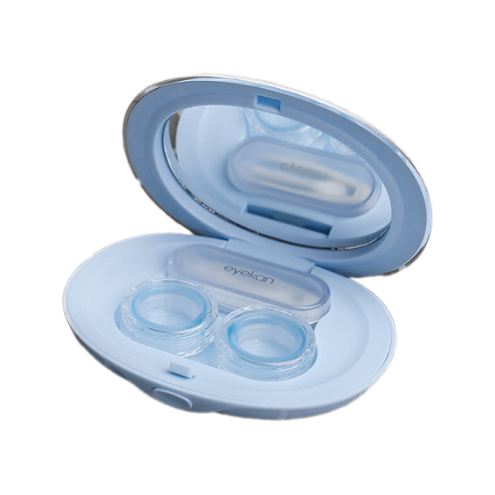 CCOCC Contact Lens Case,Chic Geese Stone and Mirror Surface Travel ...