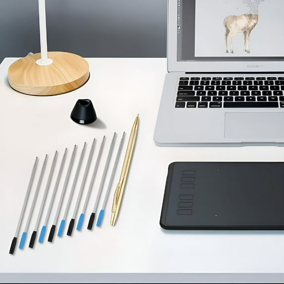 CCOCC Cross Compatible Ballpoint Pen Refills 20 Pack,1.0mm Medium Point ...