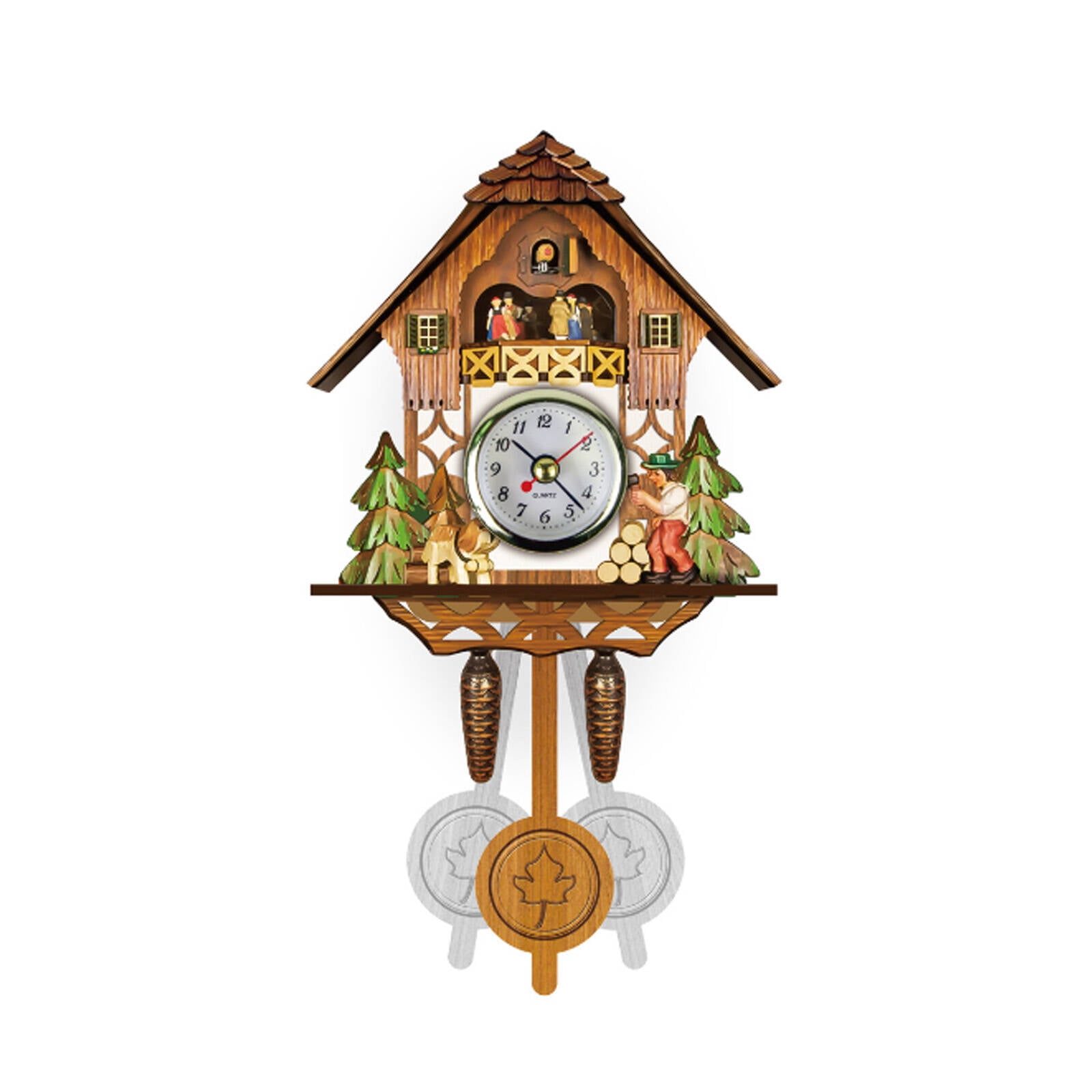 CCOCC Cuckoo Clock,Classic Traditional Wall Clock,Authentic German ...
