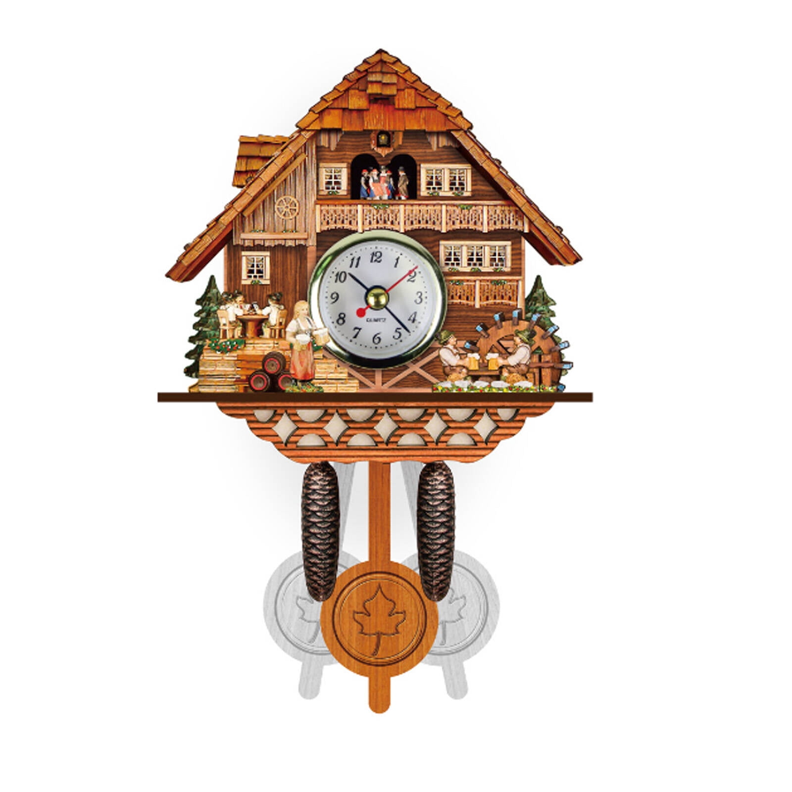 CCOCC Cuckoo Clock,Innovative Wall Clock,Stylish House Clock,Large ...
