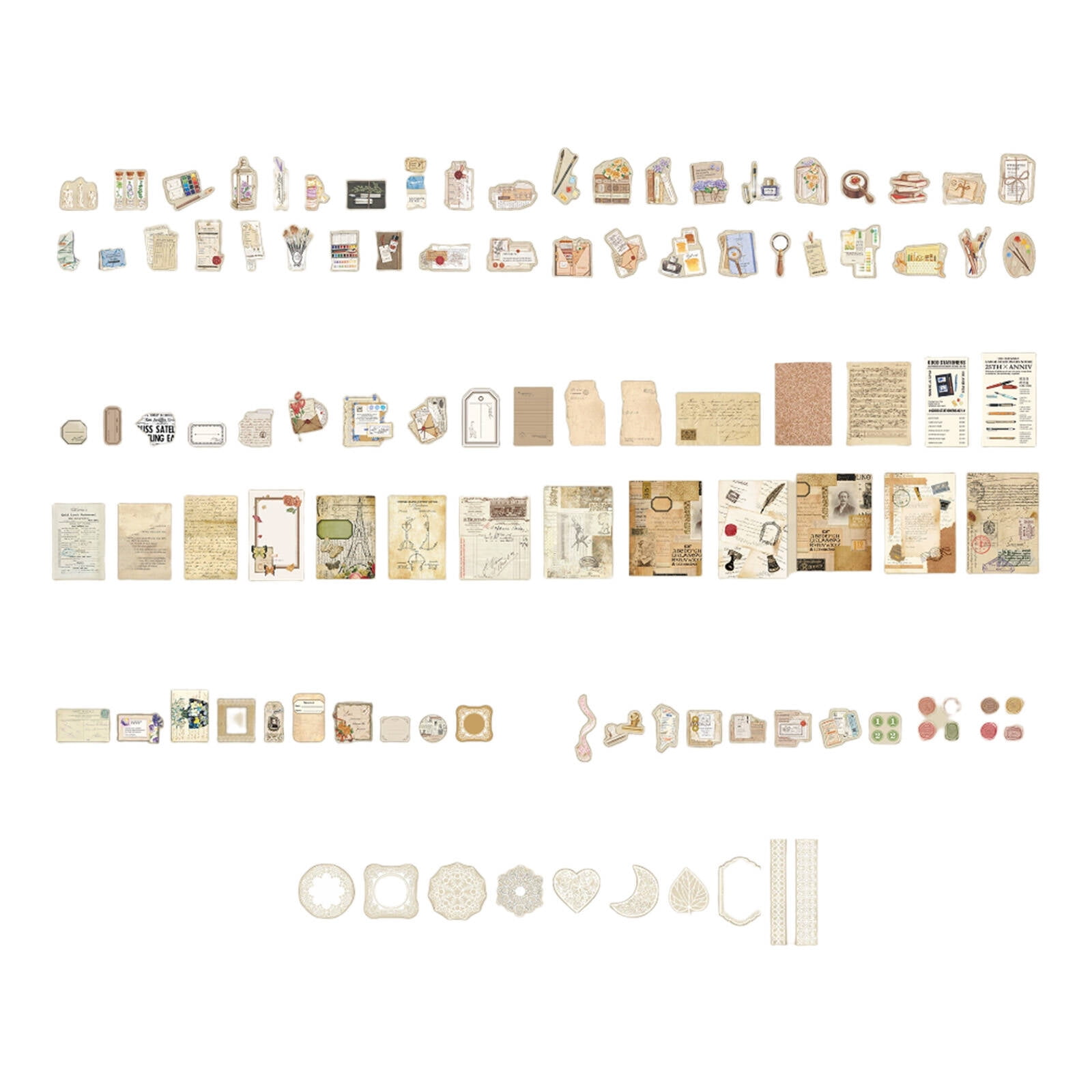 CCOCC Cute Stickers,Artistic Design Funny Stickers,Easy Peel Multiple ...