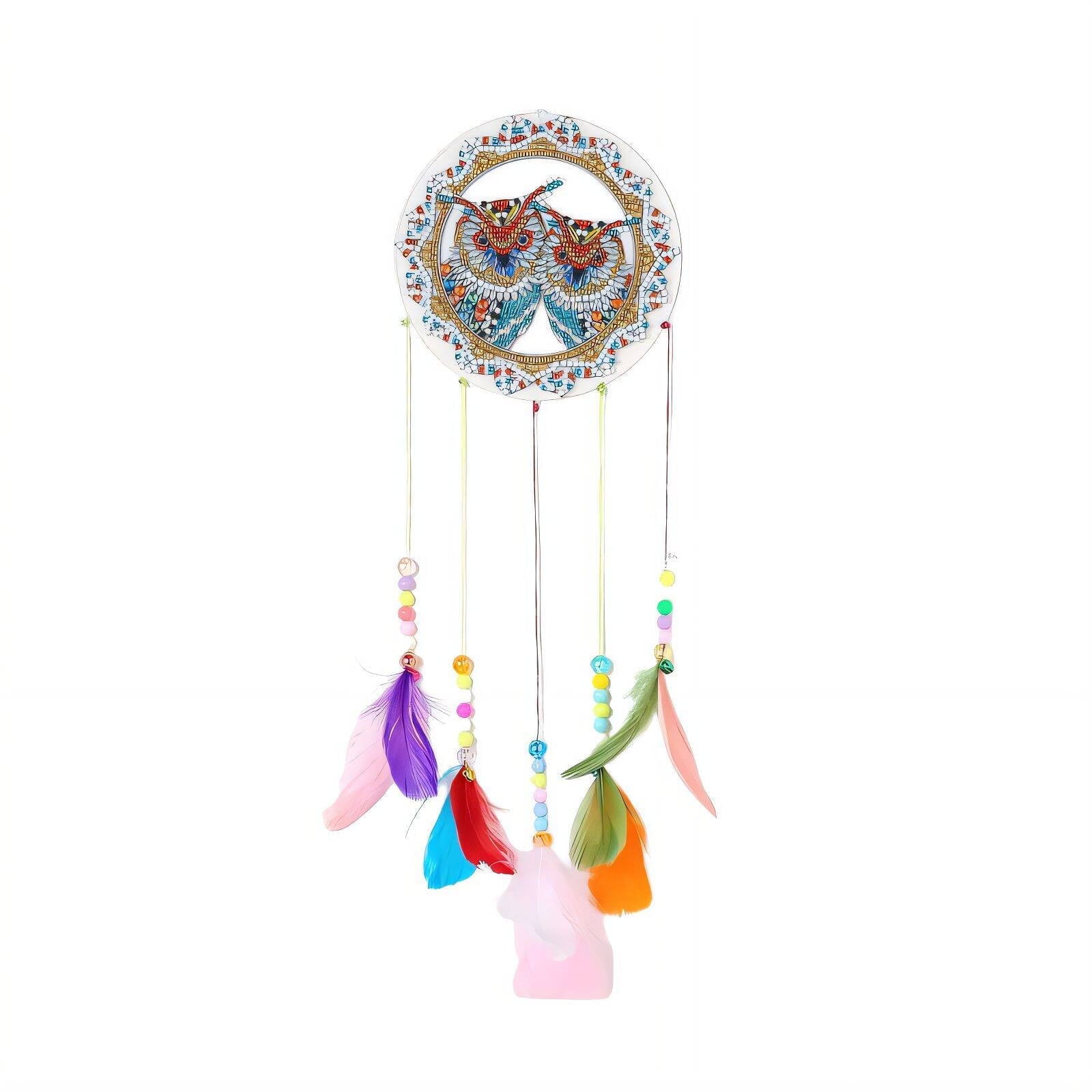 CCOCC Diamond Art Kits,Wind Chime Diy Kits for Adults,Owl Christmas ...