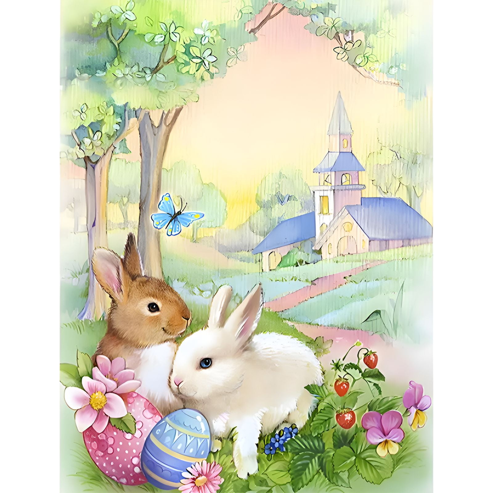 CCOCC Diamond Art Kits for Adults,Illustrated Inspiration Easter ...