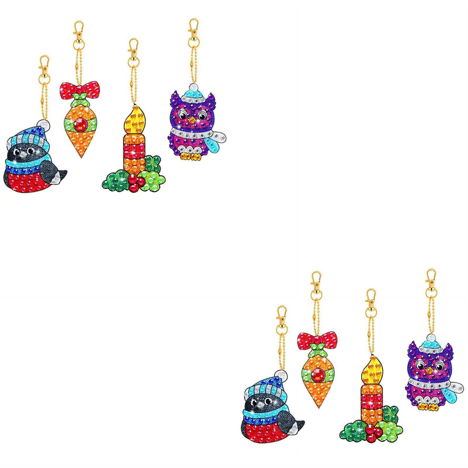 CCOCC 8Pcs Diamond Art,Widgets Diamond Painting Accessories,Owl Penguin ...