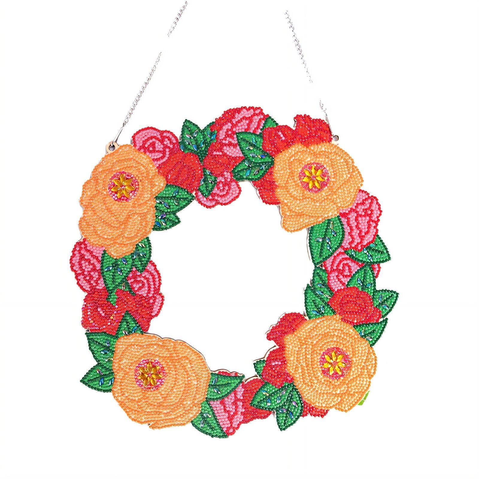 CCOCC Diamond Painting Kit,12*12in Dimond Art,Garland Orange Maxdia Diy ...