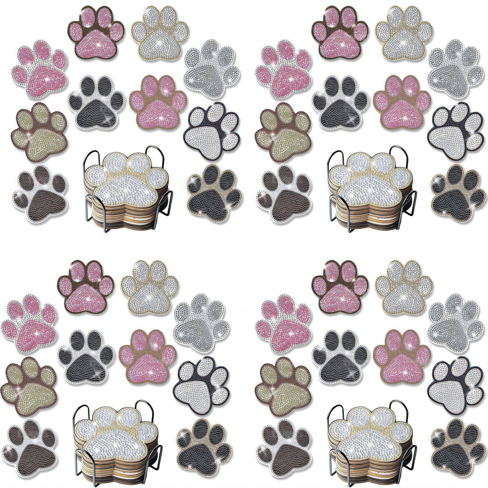 CCOCC 40Pcs Diamond Art Kits,Coasters Diamond Painting Coasters, Dimond ...