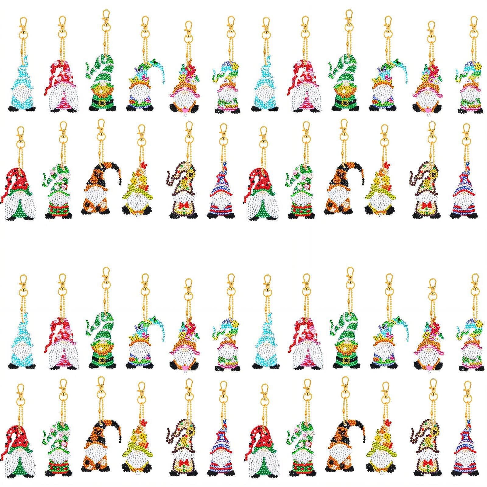 CCOCC 48Pcs Diamond Art,Widgets Custom Diamond Painting,Santa Claus ...