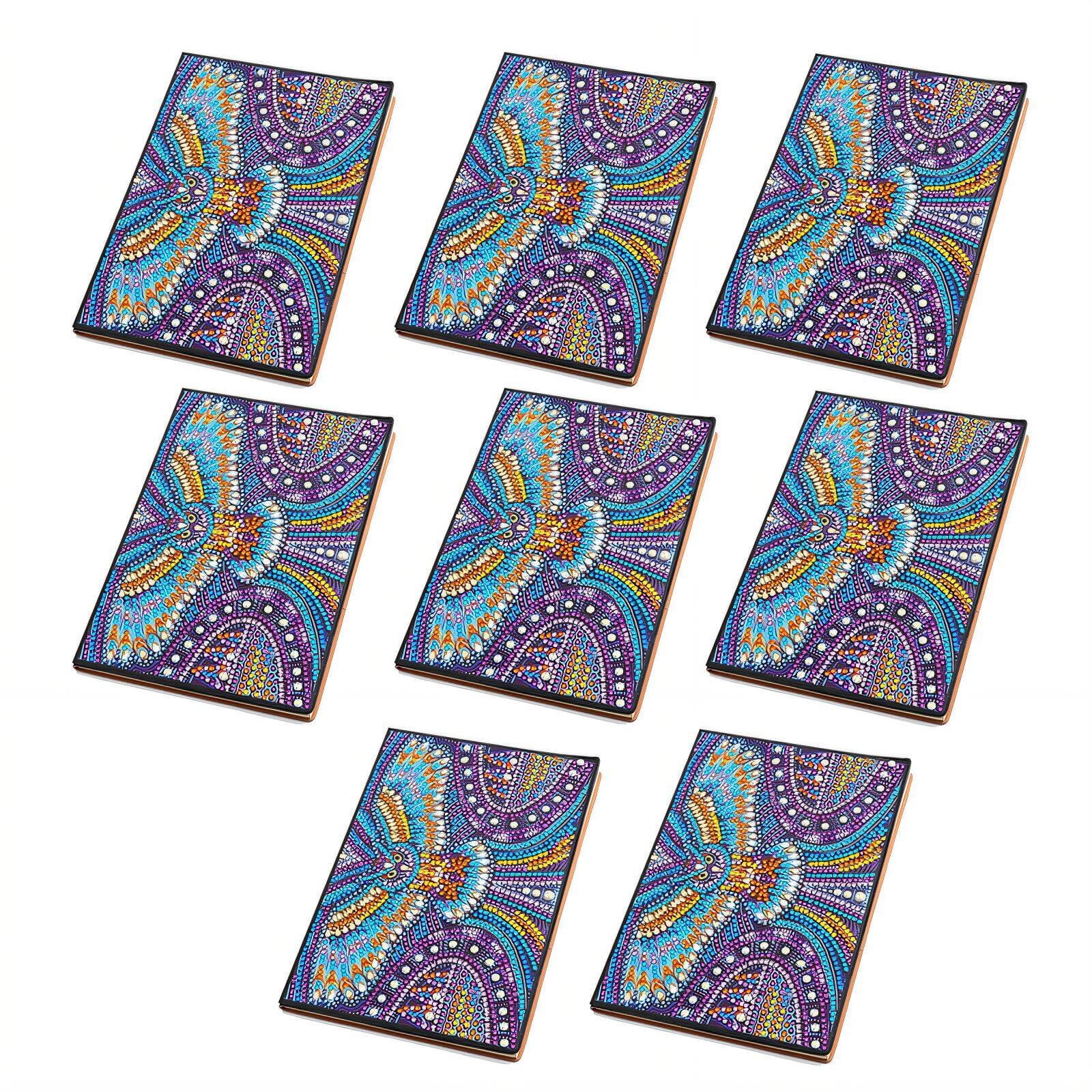 CCOCC 8Pcs Diamond Art,Notebook Diamond Art Kits for Adults,Mixed Full ...