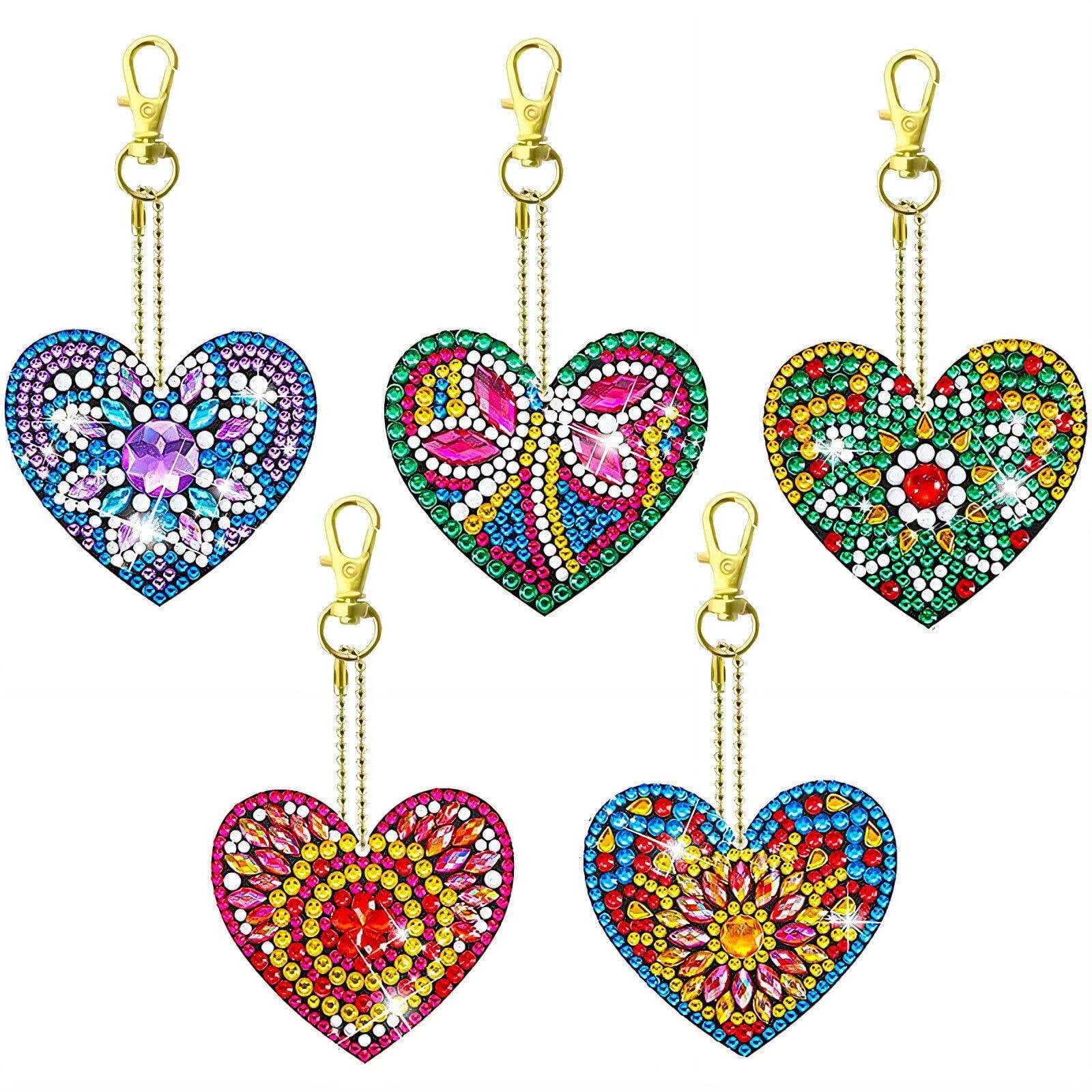 CCOCC 5Pcs Diamond Painting Kit,Widgets Diamond Dotz,Heart Full Diamond ...