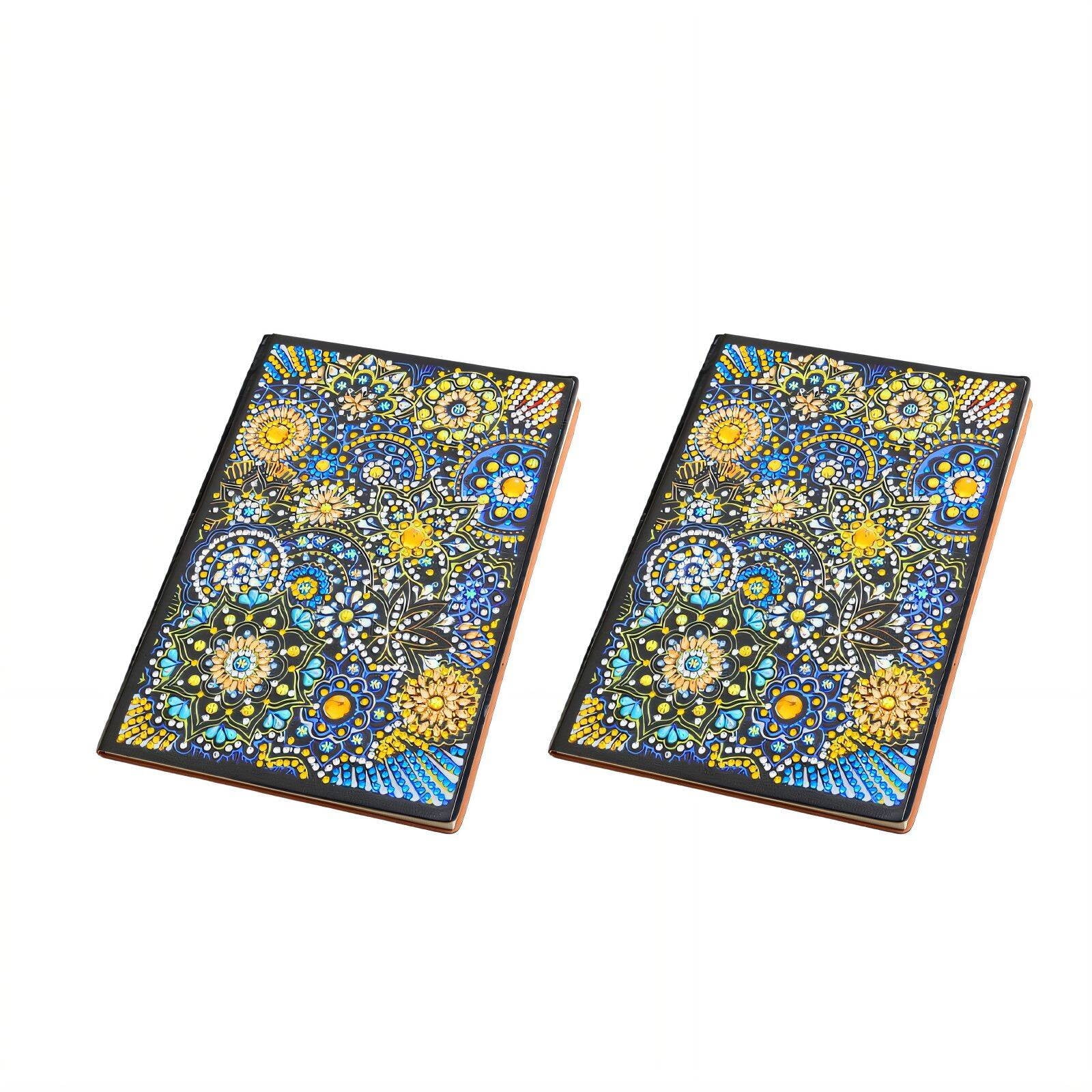 CCOCC 2Pcs Diamond Art Kits,Notebook Diamond Art Accessories,Mandala ...