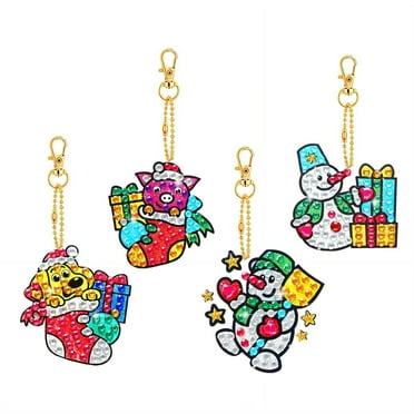 HsdsBebe Christmas Diamond Art Painting Kits for Adults, Christmas Snow ...