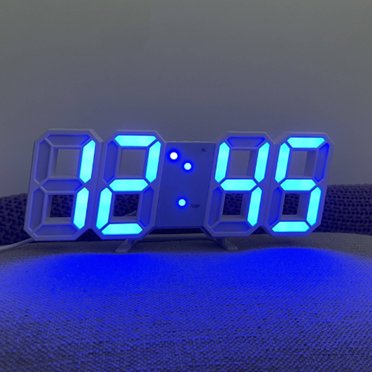 9-inch Timex Digital Atomic Clock with Temperature and Date - Walmart.com