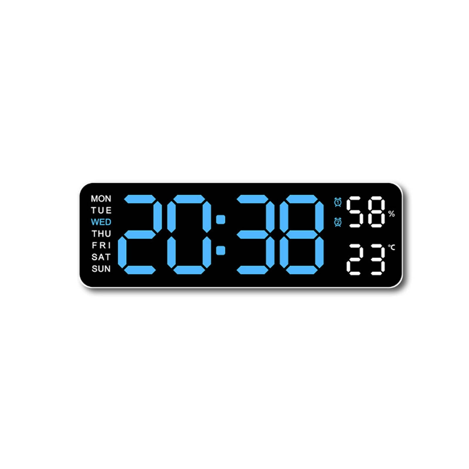 CCOCC Digital Clock,Customizable Digital Calendar,Smart Digital Wall ...