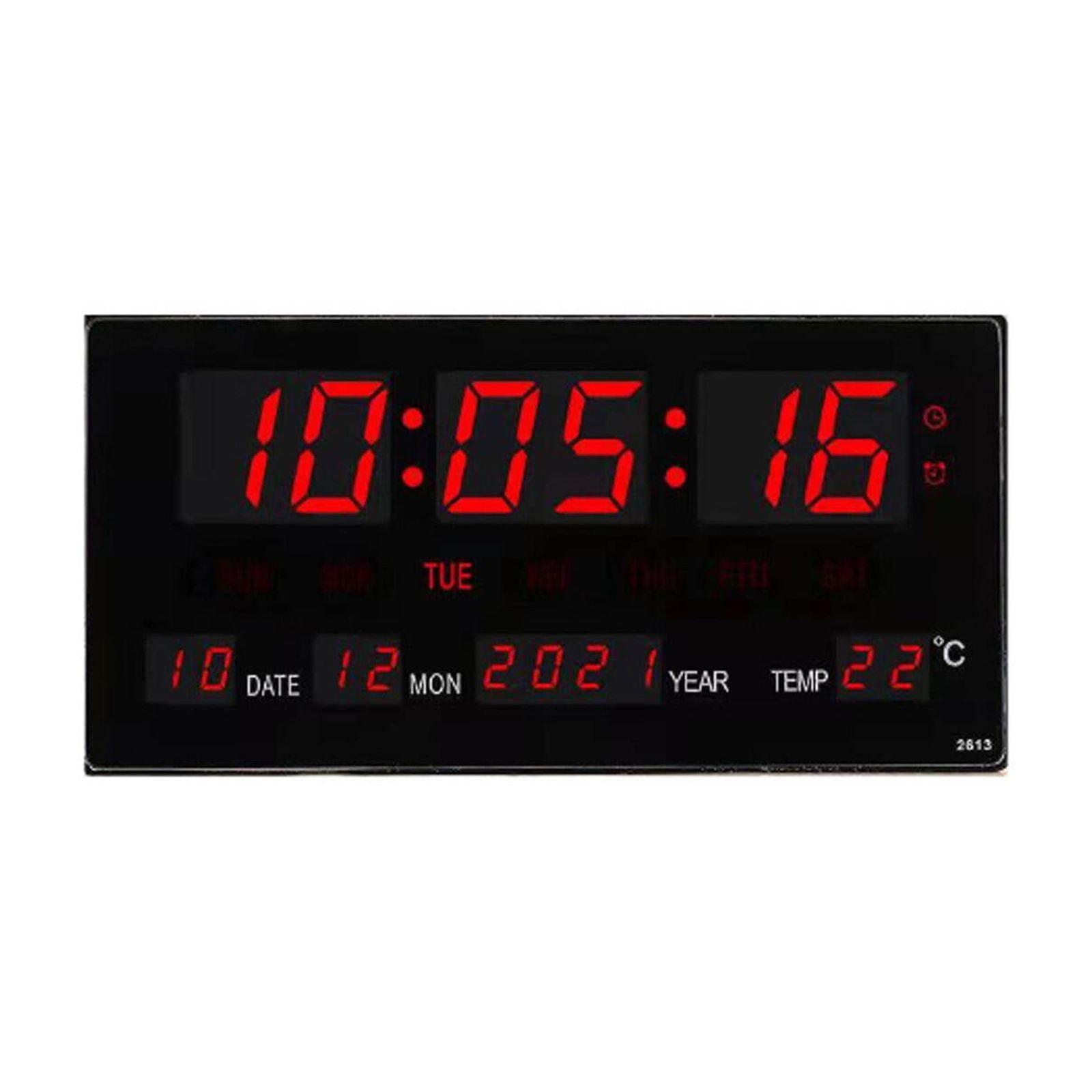 CCOCC Digital Clock,Energy-Saving Digital Calendar,Multi-Function ...