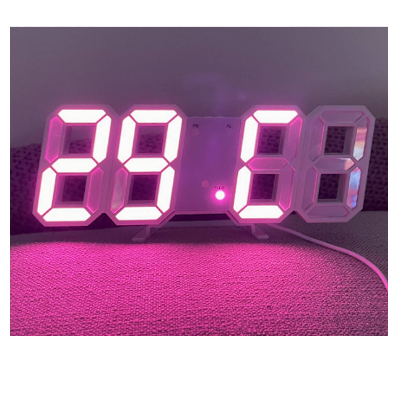 CCOCC Digital Clock,LED Display Digital Calendar,Auto-Bright Digital ...