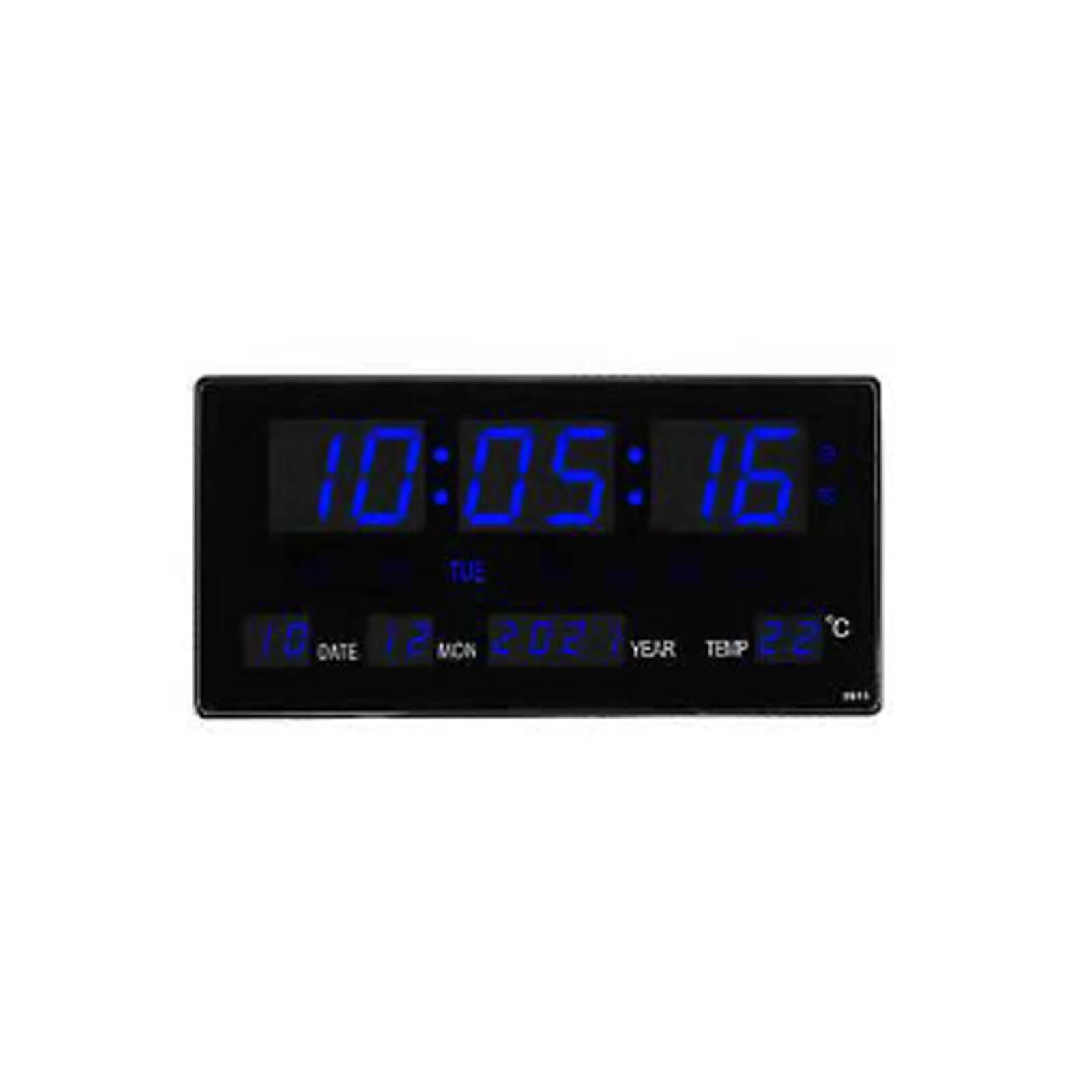 CCOCC Digital Clock,Power-Saving Digital Calendar,Compact Multi-Function Digital Wall Clock with ...