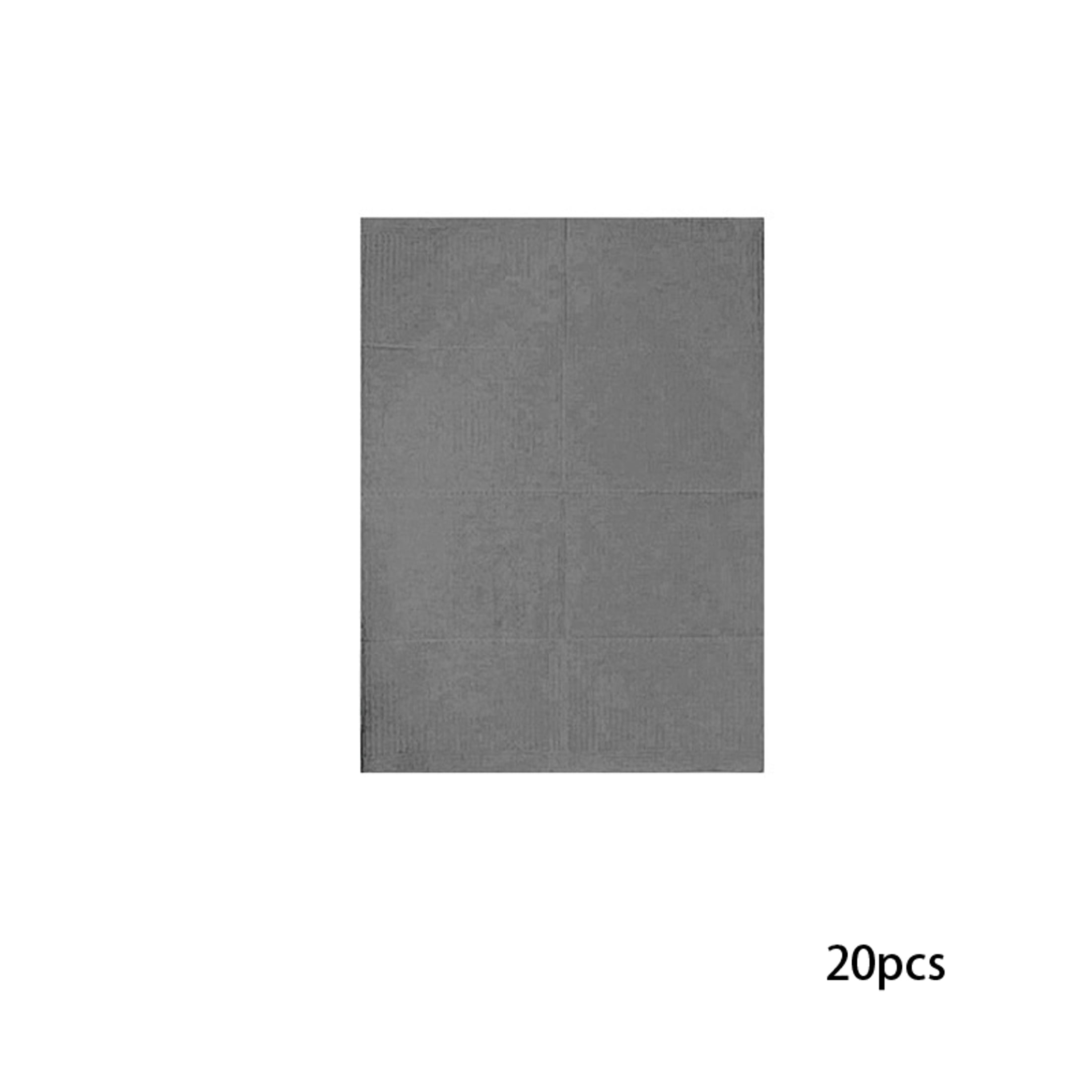 CCOCC Disposable Nail Mats: 20 Pcs Foldable 3 Ply Waterproof Nail Art ...