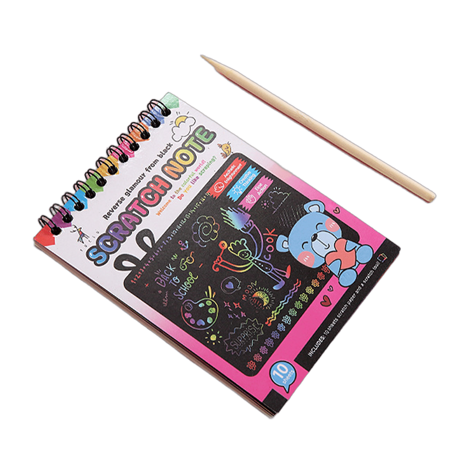 CCOCC Drawing Pad for Kids Creative Design Art Paper for Kids Suitable ...